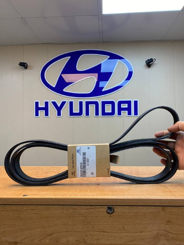 تسمه دينام كيا موهاوى برند اصلى با كد فنى 25212-3F310 - هیوندای مرکزی